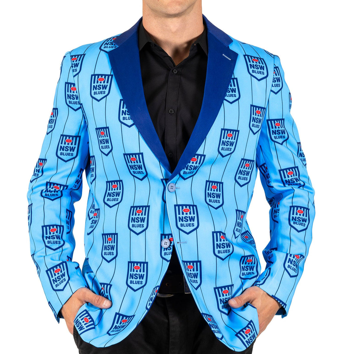 NSW Blues 'Front Bar' Sports Jacket – Ashtabula NZ