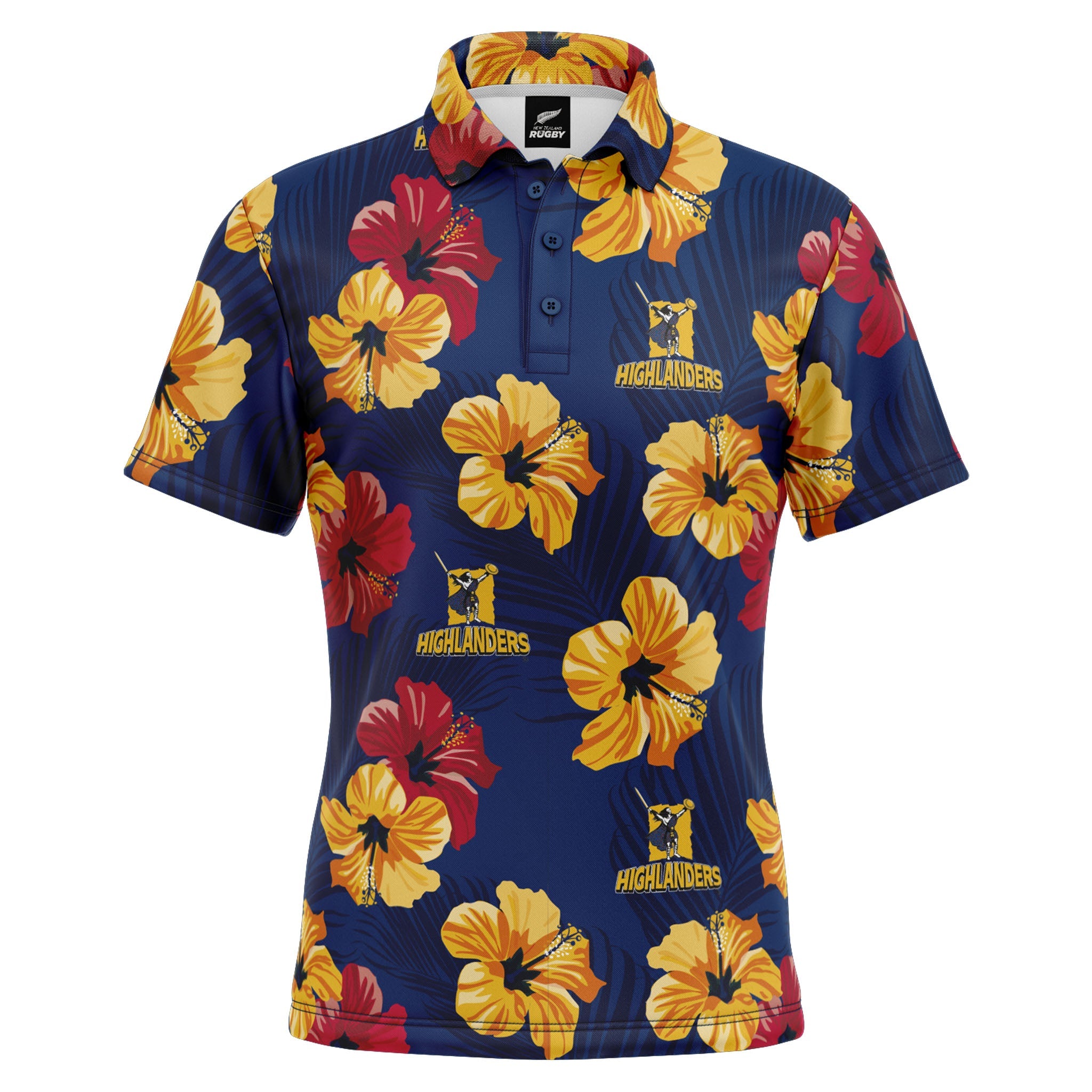 NZ Highlanders 'Aloha' Golf Polo – Ashtabula NZ
