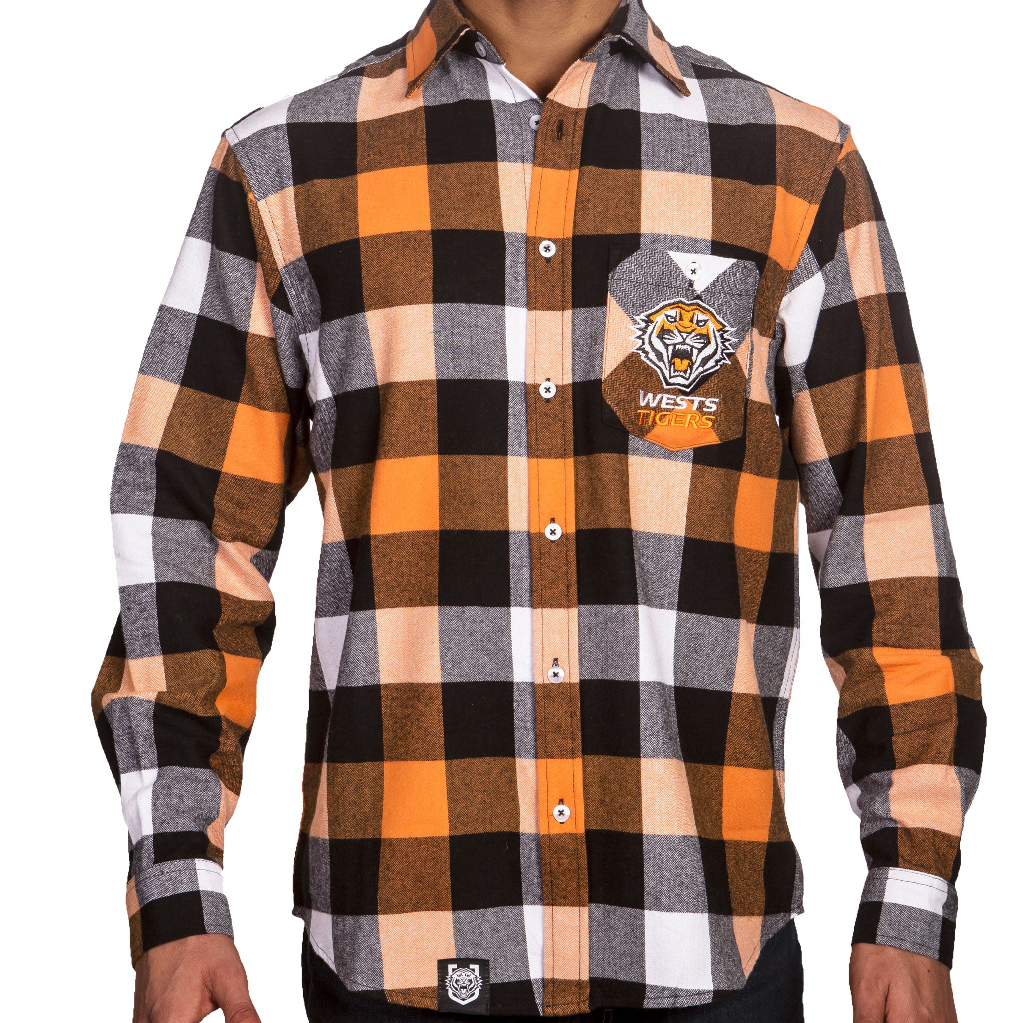 NRL Wests Tigers 'Lumberjack' Flannel Shirt – Ashtabula NZ